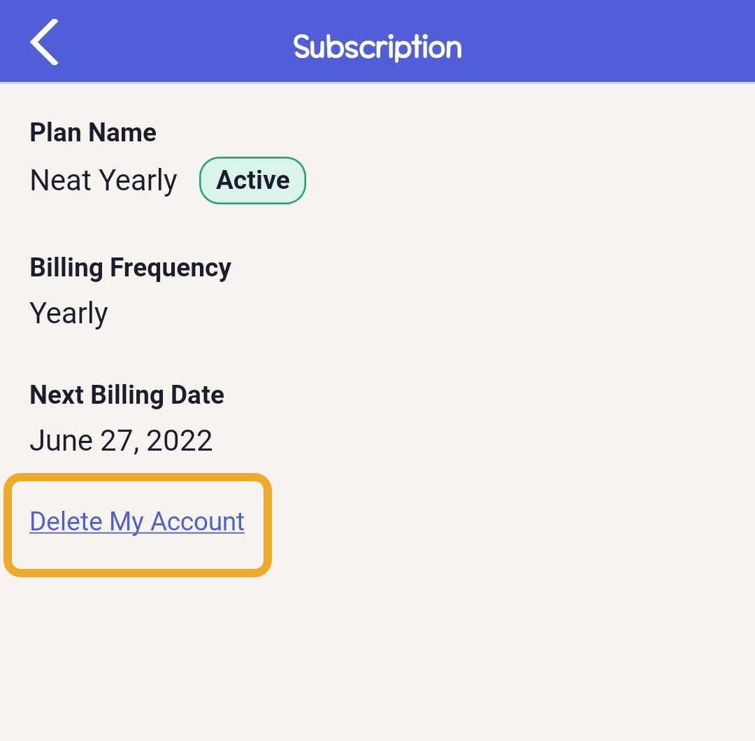 Mobile Subscriptions - Neat HelpCenter